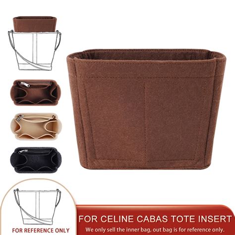 Triomphe Bucket Shaped Bag Organiser Organizer Insert Bag In Bag