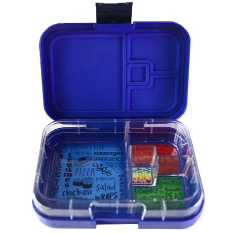 Munchbox Mini4 Bento Lunch Box Midnight Blue Carry Them Close