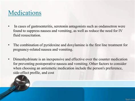 Nausea And Vomiting Pptx Digestive Disorders Diseases And Conditions