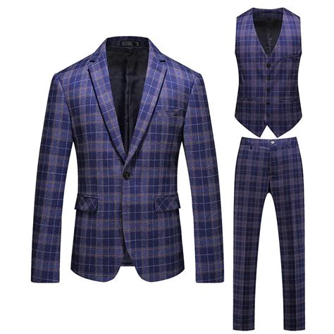 Badu Bg Висококачествен блейзър жилетка панталон мъжки британски стил елегантен моден