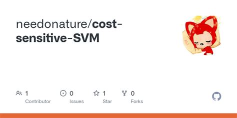 Github Needonaturecost Sensitive Svm