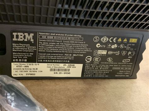 Nib Ibm Thinkvision C170 17 Color Crt [h]ard Forum