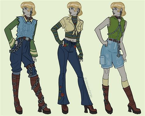 Percentcharge On Twitter Revamping The Designs Of Some Ocs