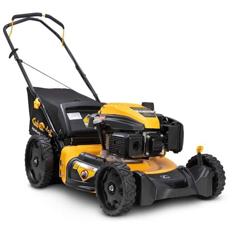 Cub Cadet Signature Cut 21 In 163cc Ohv Engine 3 In 1 Gas Push Walk Behind Lawn Mower Scp100