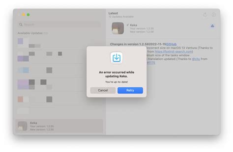 Better Handling Of Update Errors · Issue 224 · Mangerlahnlatest · Github