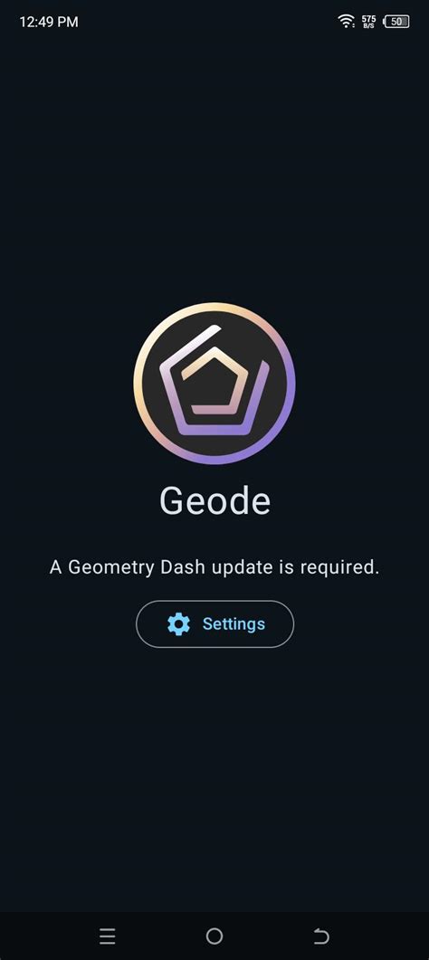Guys How To Fix That When Geode Says A Geometry Dash Update Is