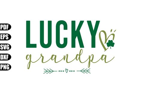 Lucky Grandpa Svg Gr Fico Por Creativekhadiza Creative Fabrica