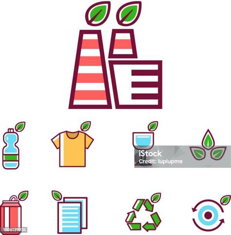 개요 에코 에너지 개념 쓰레기 처리 쓰레기 그림 설정 폐기물 쓰레기 벡터 오염 생태 재활용 가축에 대한 스톡 벡터 아트 및 기타 이미지 가축 감소 개념 Istock