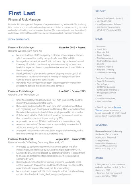 4 Financial Controller Resume Examples For 2025 Resume Worded