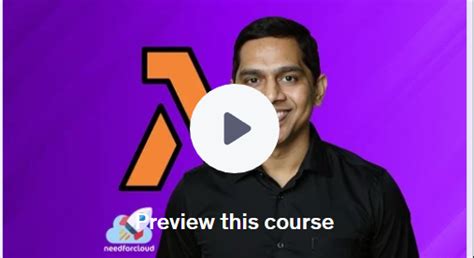 New V2 Aws Lambda And Serverless Architecture Bootcamp 2025 Udemy