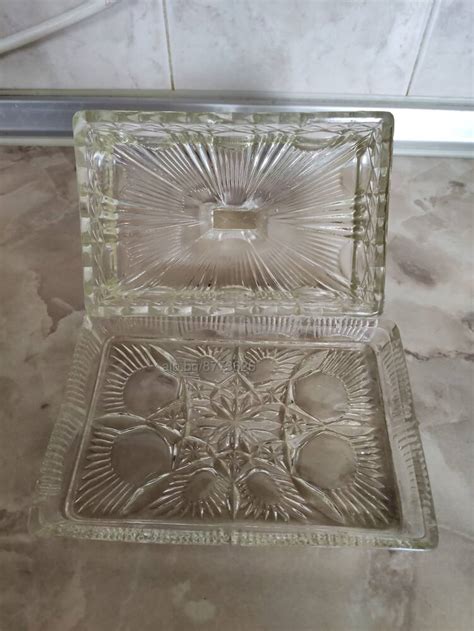 Съд за масло Съдове Сервизи Прибори Тетевен Съд за сирене масло Размери височина