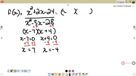 Finding Vertical Asymptotes Of Rational Functions Youtube