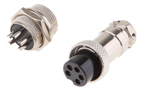 Conectores Gx16 5 Pines Macho Hembra Tettsa Tienda