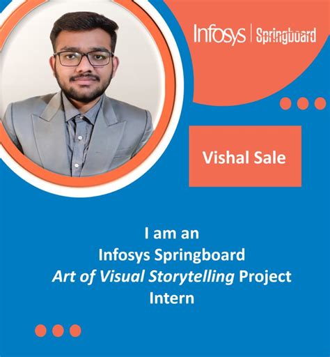 vishal sale on linkedin ai internship infosysspringboard visualstorytelling