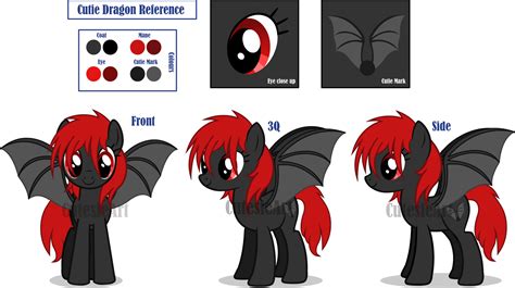 Cutie Dragon Reference By Cutesieart On Deviantart
