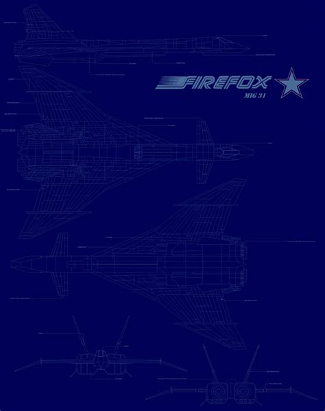 Firefox Mig 31 Blueprints By Bagera3005 On Deviantart