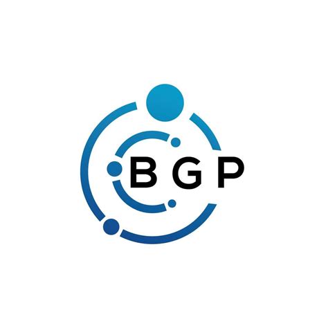 Bgp Letter Logo Design On White Background Bgp Creative Initials Letter Logo Concept Bgp