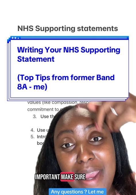 Lets Write Your Nhs Supporting Statements Together 1 Your Supporti