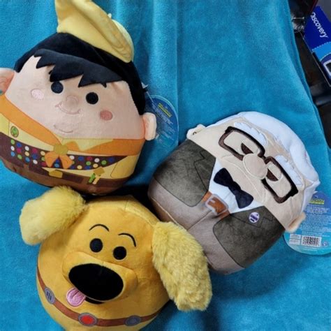 Disney Toys Up Plush Toy Set Russell Carl And Dug Nwt Disney Pixar