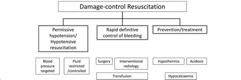 Main Principles Of Damage Control Resuscitation Download Scientific