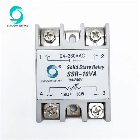 SSR Va A M W Input Va Output Voltage Regulator SSR Solid State Relay China
