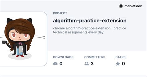 Algorithm Practice Extension Ecosystem Directory Marketdev