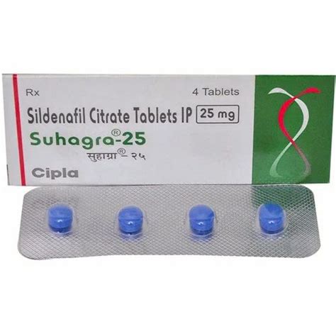 25mg Sildenafil Citrate Tablet At Rs 1287box Surat Id 2852590090662