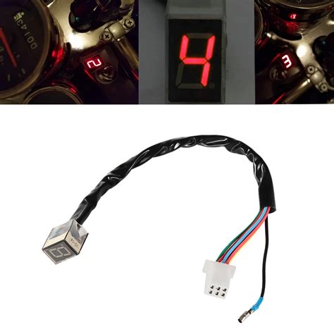 Buy Led Universal Red Digital Gear Indicator