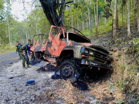 Khit ဘီးလင်းမြို့နယ်၊ ဝင်းပြန်ကျေးရွာနှင့်အလူးလေးအကြား Knu နှင့် စစ