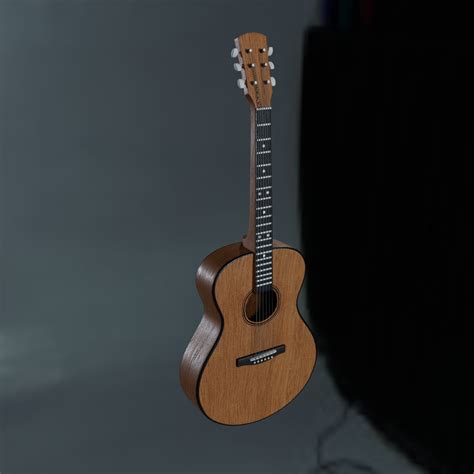 3d Acoustic Guitar Model Turbosquid 2000045