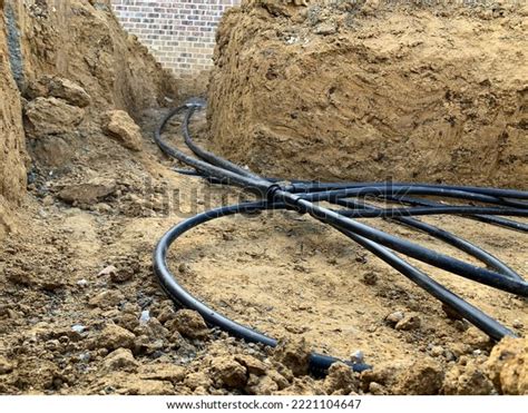 Geothermal Ground Loop Pipe Ground Source Stock Photo Shutterstock