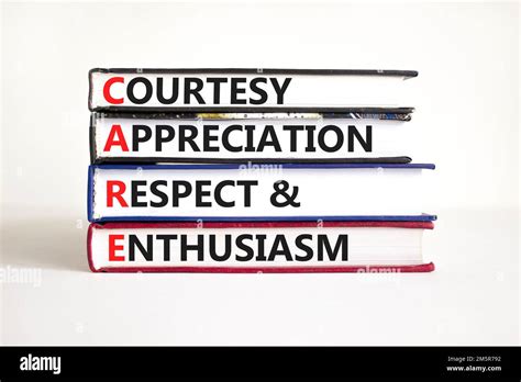 Care Symbol Concept Words Care Courtesy Appreciation Respect And