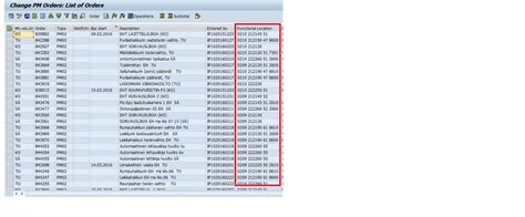 Solved Iw38 Transaction Functional Location From And To F Sap Community