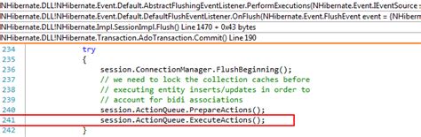 Debugging Nhibernate Session Management Debug Notes