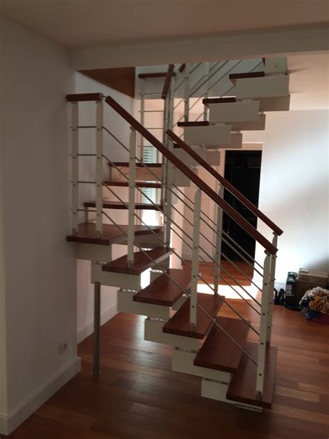 Scala Con Doppia Struttura Installata A Como Rintal