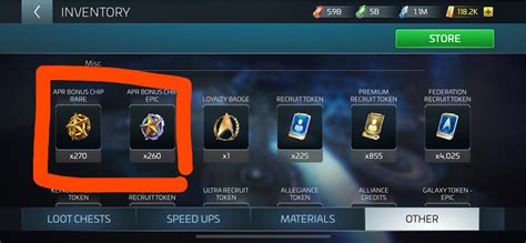 Reward Packs Token Not Used Rstartrekfleetcommand