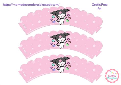 Mamá Decoradora Kit Imprimible Kuromi