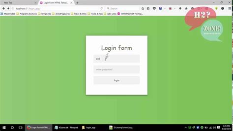How To Easily Create Simple Login Form Php Tutorial Youtube