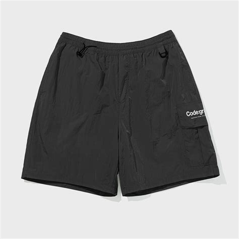 나일론 메탈 카고 쇼츠 블랙 감도 깊은 취향 셀렉트샵 29cm