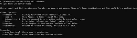 Introduction To Teams Toolkit Cli Teams Microsoft Learn