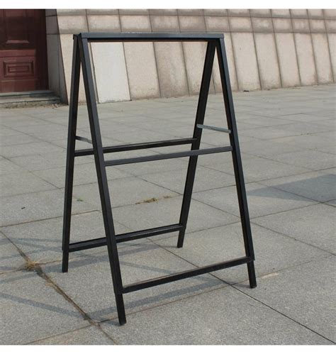 철 포스터 스탠드 양면 프모션 Kt 디스플레이 보드 휴대용 야외 방풍 플어 스탠딩 수직 A 광고 티몬