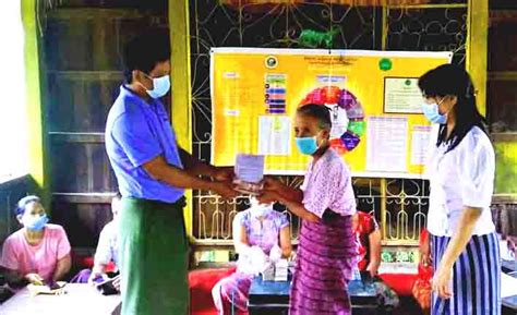 မကွေးတိုင်းဒေသကြီး ၊ ပွင့်ဖြူမြို့နယ် ကျေးလက်နေပြည်သူများ မိသားစုဝင်င