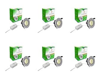 Buy Technobeam Watt Natural White K LED Theta Cob Round Light Spot Light For POP False