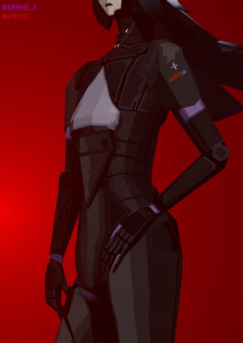 i modeled morphie s oc in blender3d r signalis