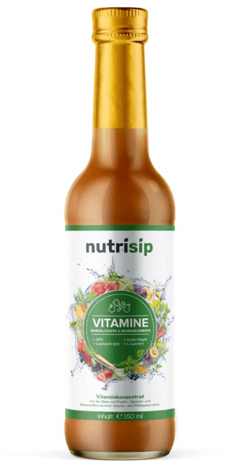 Nutrisip Mikronährstoffkonzentrat Mit über 70 Wertvollen Zutaten