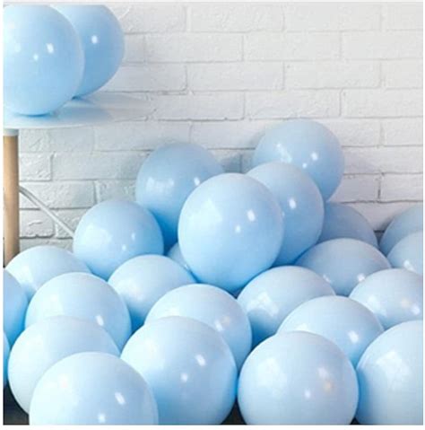 Mini Balloons Packet Of 20 Blue Pastel Balloons 5inch Etsy