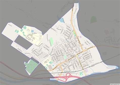 Map Of Herkimer Village Thong Thai Real