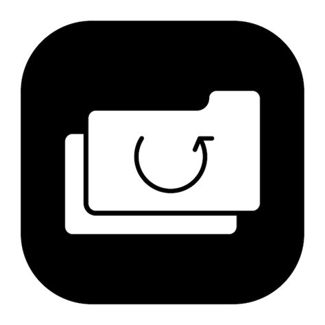 Premium Vector File Backup Vector Illustration