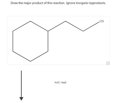 Solved Draw The Major Product Of This Reaction Ignore Chegg