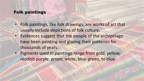 Brief Overview Of Philippine Arts And Crafts Pptx